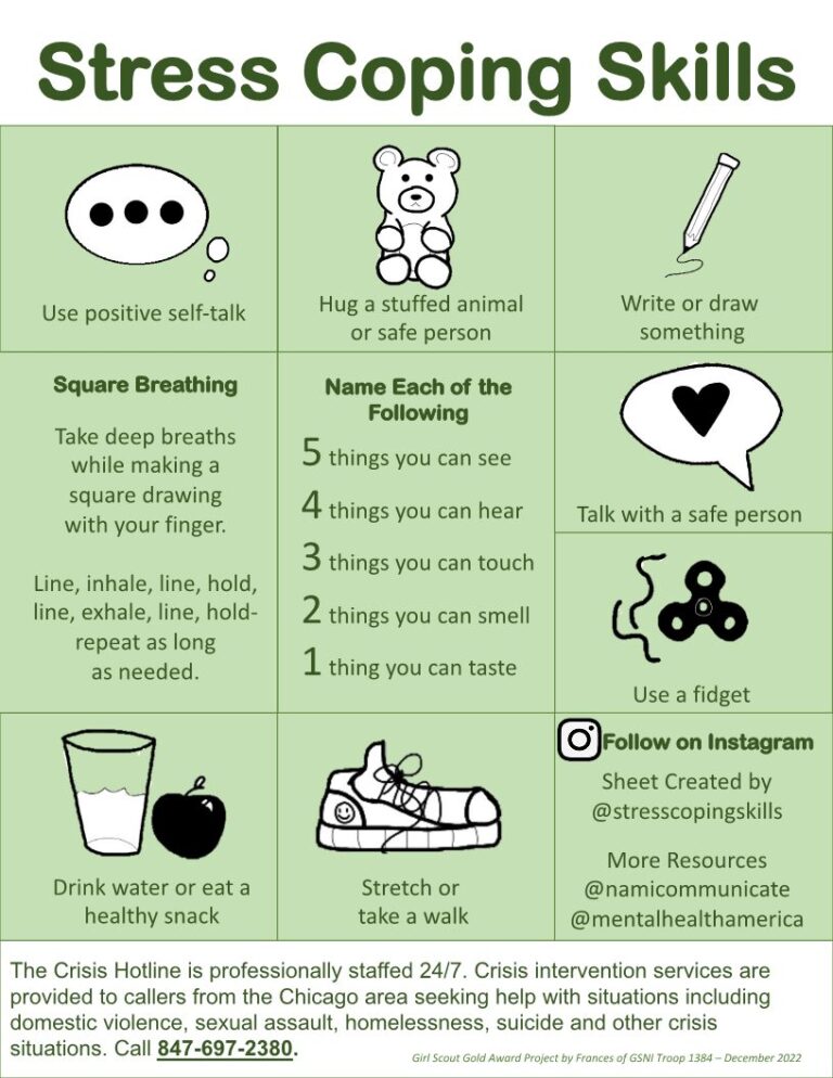Stress Coping Skills | Community Crisis Center