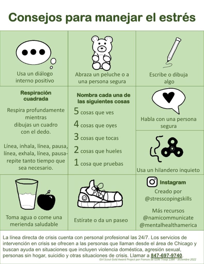 Stress Coping Skills | Community Crisis Center